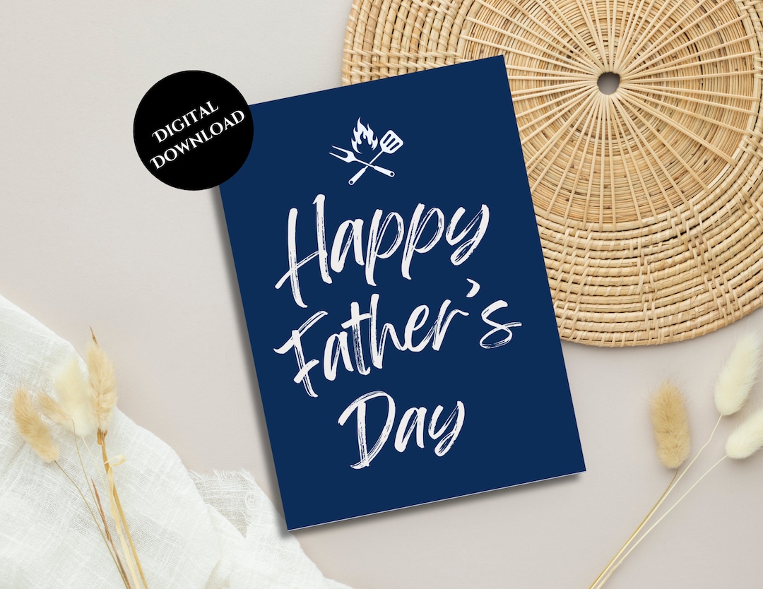 Father's Day Card, for Dad, Gift for Dad, Digital Father's Day Card ...