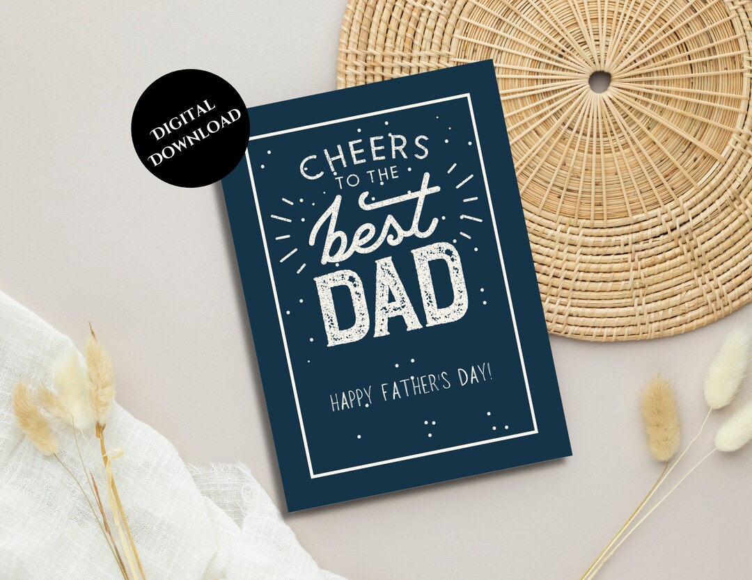 Father's Day Card, for Dad, Gift for Dad, Digital Father's Day Card ...