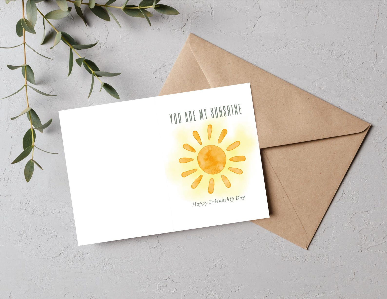 Printable Friendship Day, Instant Download, Friends Greeting Card, Card ...