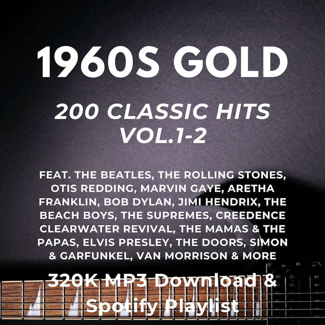 1960s Gold: 200 Classic Hits vol.1-2 320K MP3 Download & Spotify ...