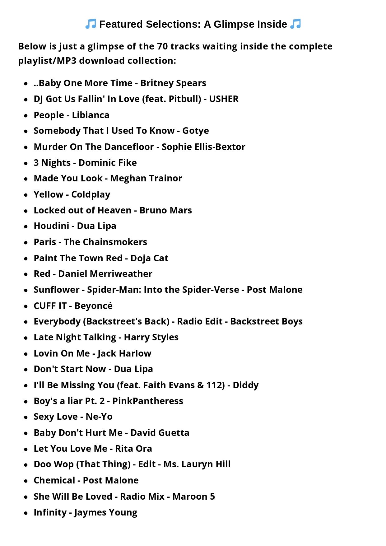 Ultimate Pop Mix Vol. 1: 70 Hits From the '90s to 2020s 320K MP3 ...