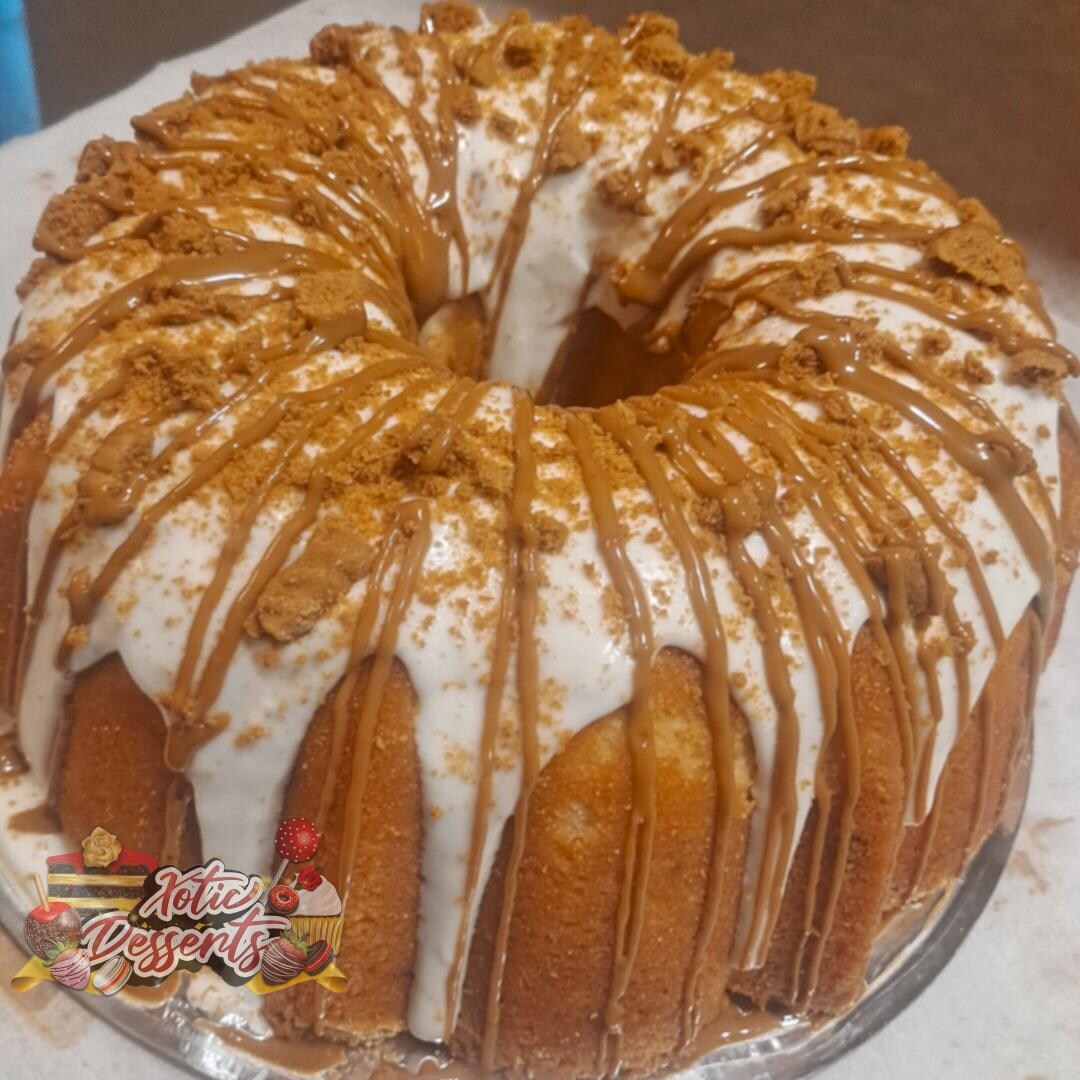 Whole Biscoff Cookie Butter Pound Cake - Etsy