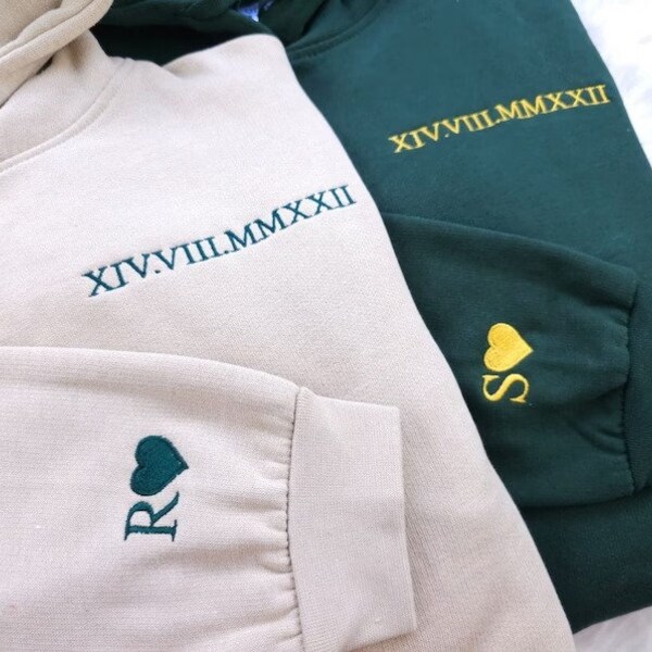 Custom Matching Hoodies Couple - Etsy