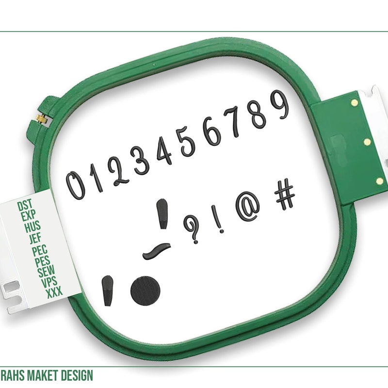 Embroidery Numbers - Etsy