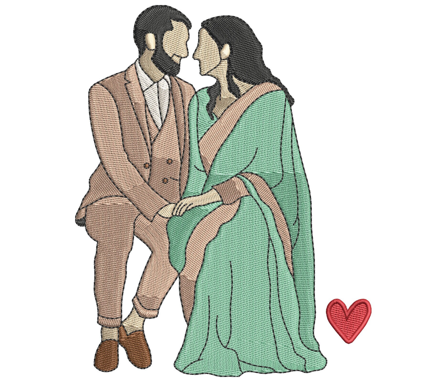 Custom Image Portrait Embroidery, Photo Machine Embroidery Pattern ...