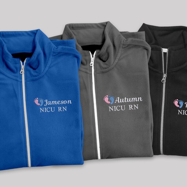 Embroidered Name Nurse Jacket - Etsy