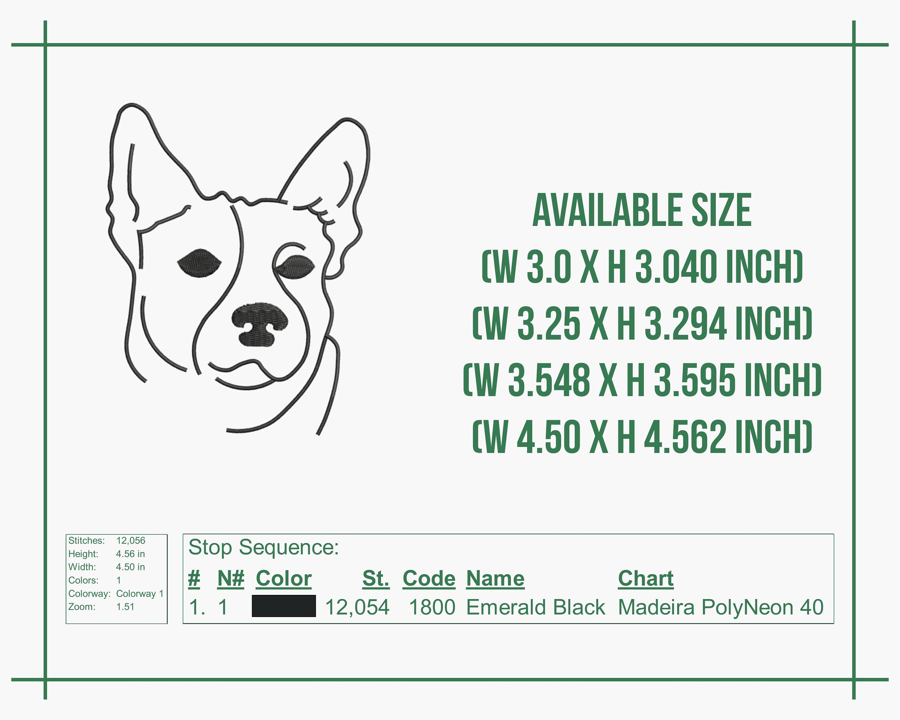 40 Dogs Bundle Embroidery, Dog Breeds Design Machine Embroidery, Dogs ...