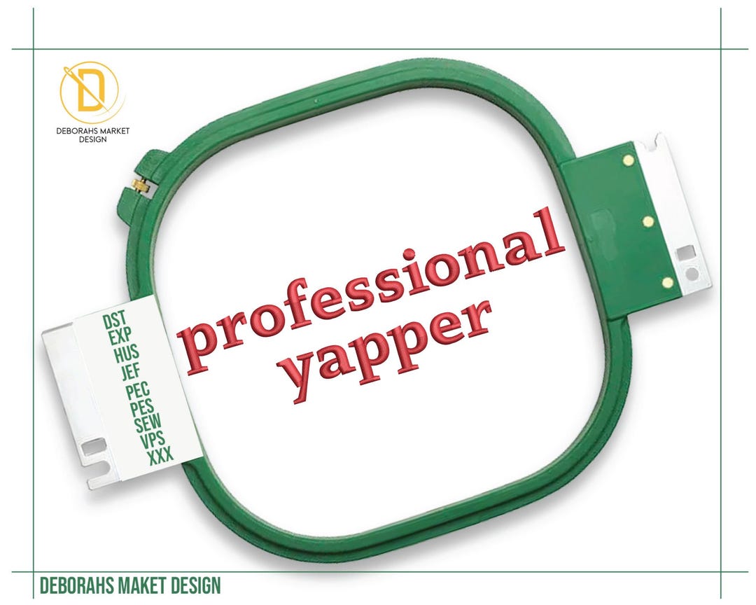 Professional Yapper Embroidery, Funny Machine Embroidery Design ...