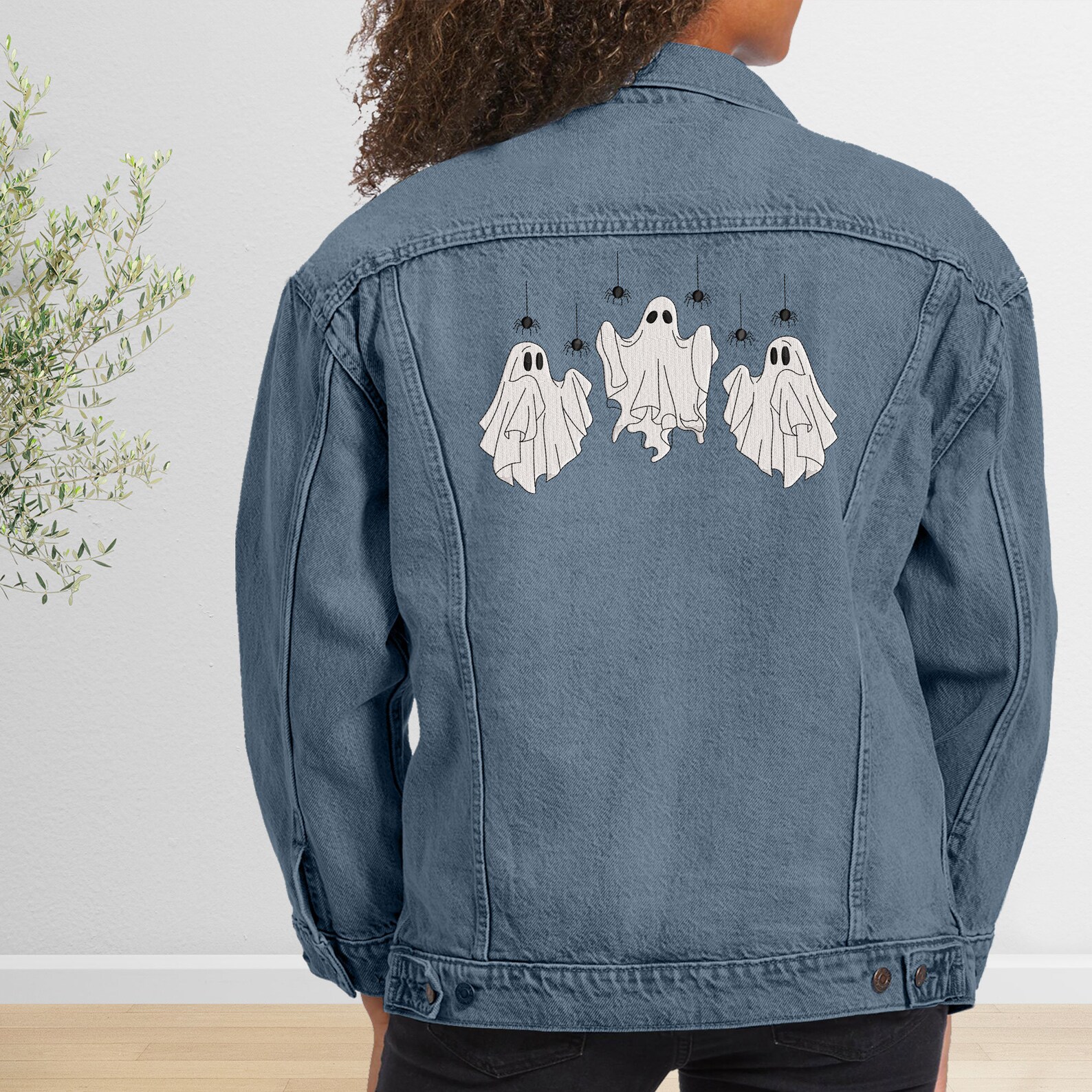 Spooky Halloween Ghosts Embroidery, Halloween Boo Ghost Machine ...