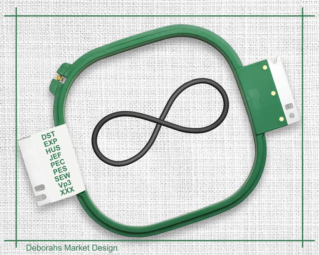 Infinity Symbol Machine Embroidery Design, Mini Infinity Symbol Design ...