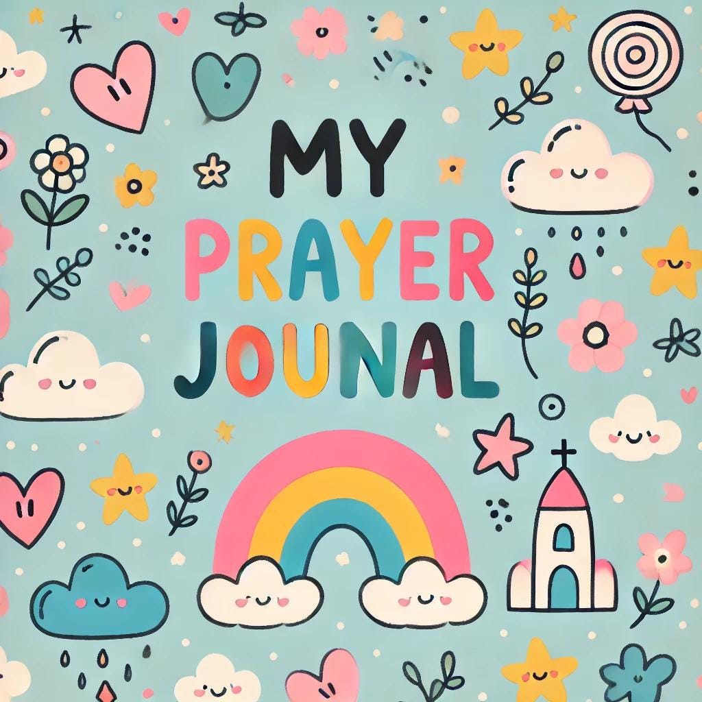 Kids Daily Prayer Journal – Inspiring Faith~gratitude & Reflection for ...