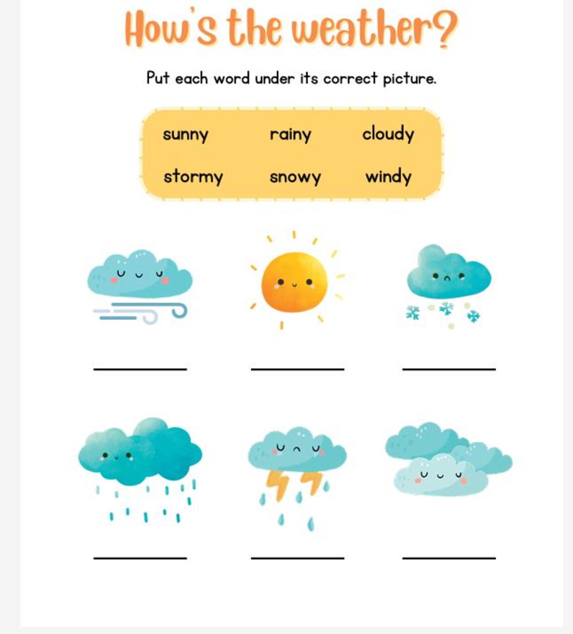 Weather Wonders: Exploring Seasons and Temperatures - A Fun Workbook ...
