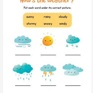 Weather Wonders: Exploring Seasons and Temperatures - A Fun Workbook ...
