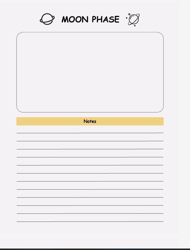 Astronomy Logbook for Kids fun Printable Journal digital Download track ...