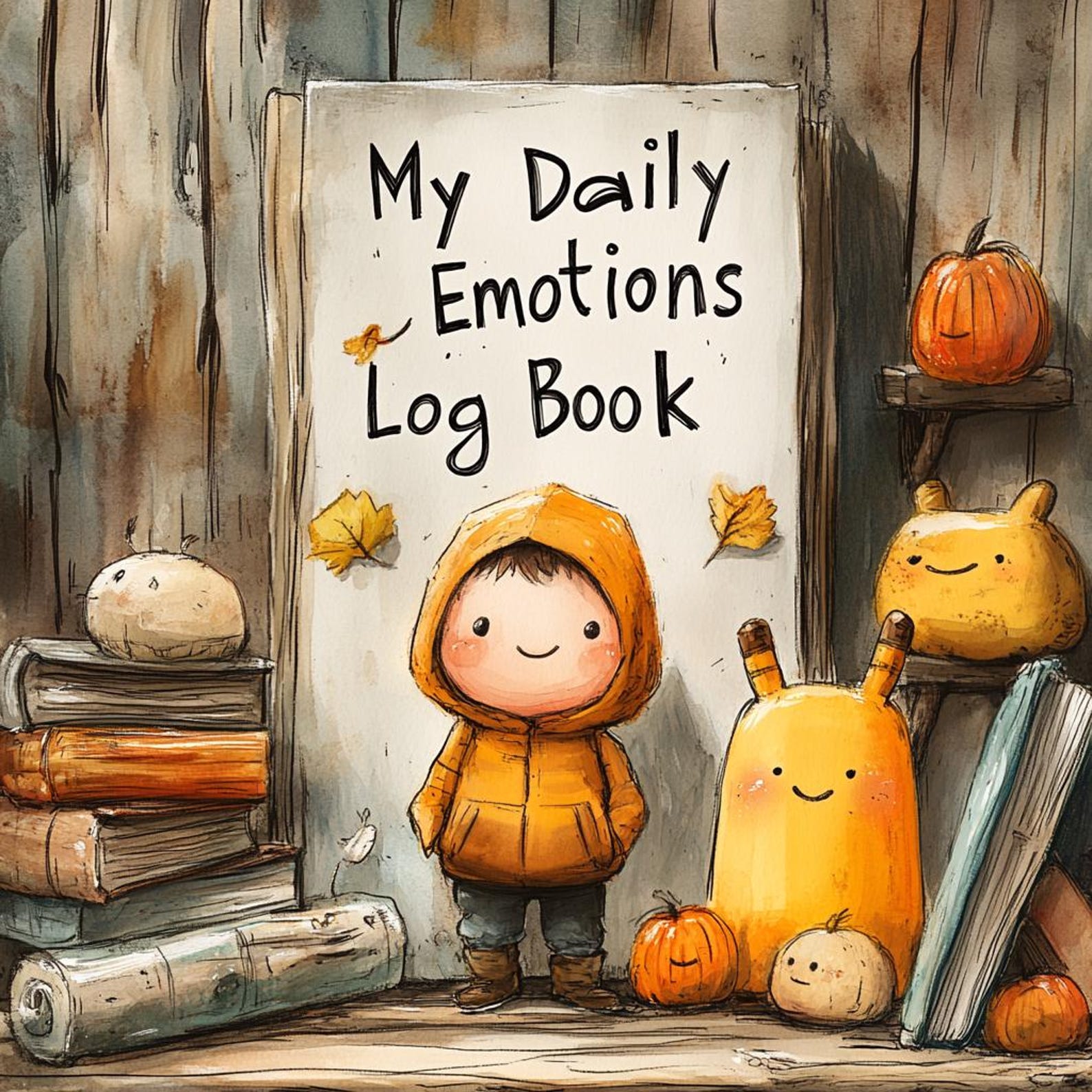 My Daily Emotions' Logbook~a 120-page Workbook for Kids to Explore and ...