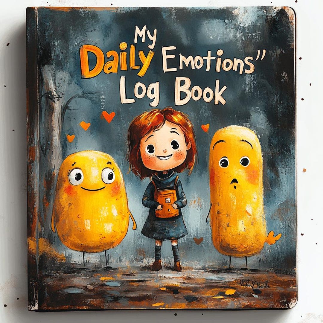 My Daily Emotions' Logbook~a 120-page Workbook for Kids to Explore and ...