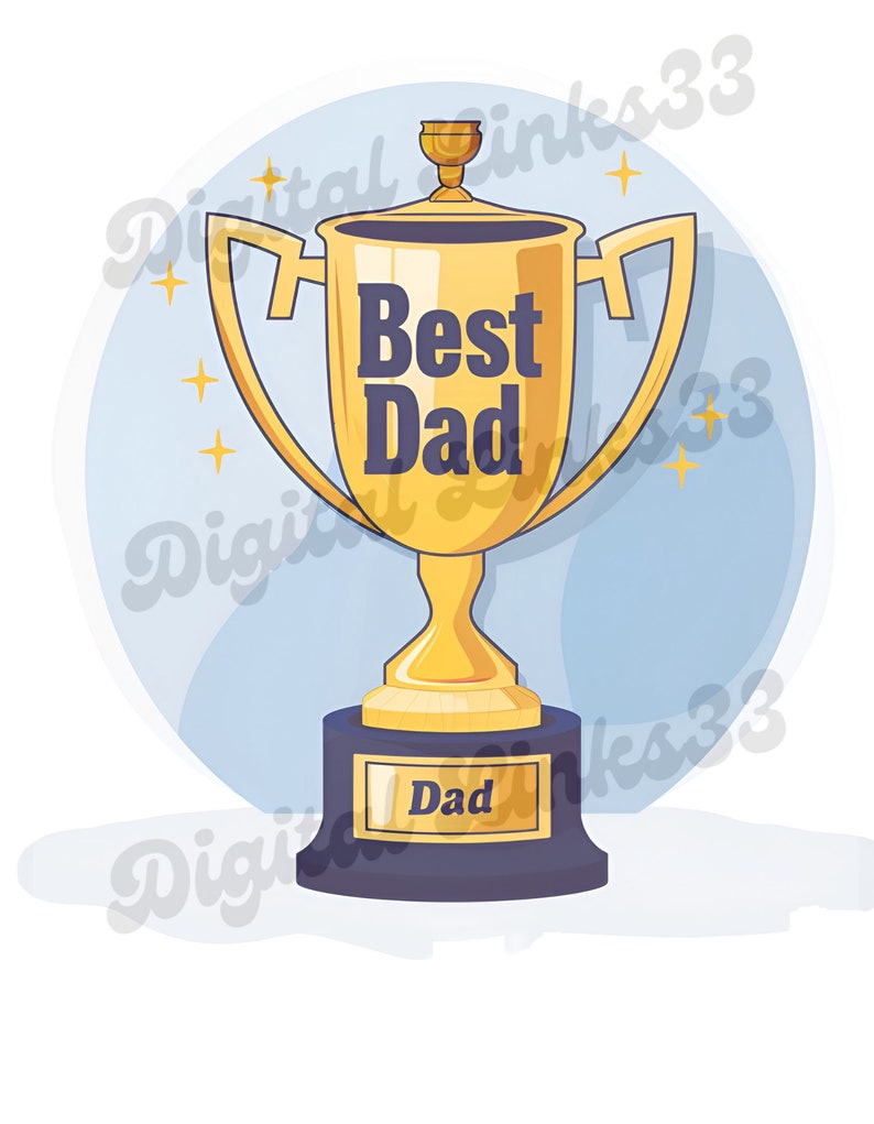Best Dad Clipart - Trophies, Wreath With Flowers & Beer Mug PNG Images ...