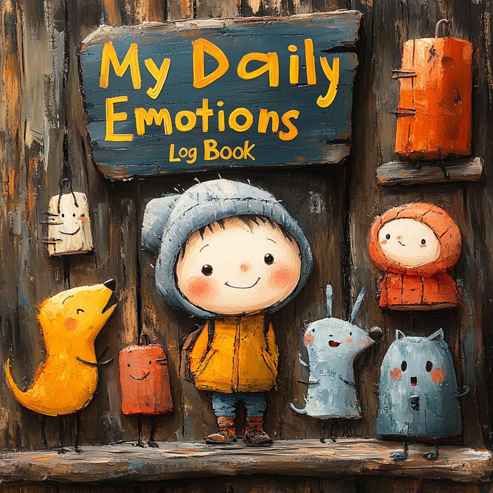 My Daily Emotions' Logbook~a 120-page Workbook for Kids to Explore and ...