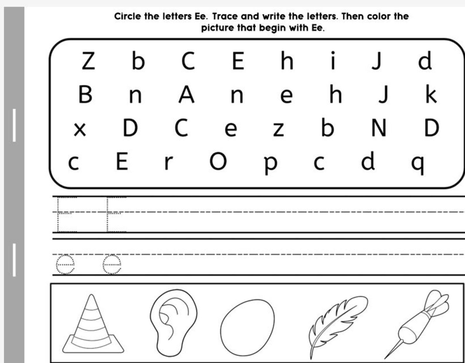 Alphabet Activity Book for Kids - Fun Find~trace and Color PDF - 26 ...
