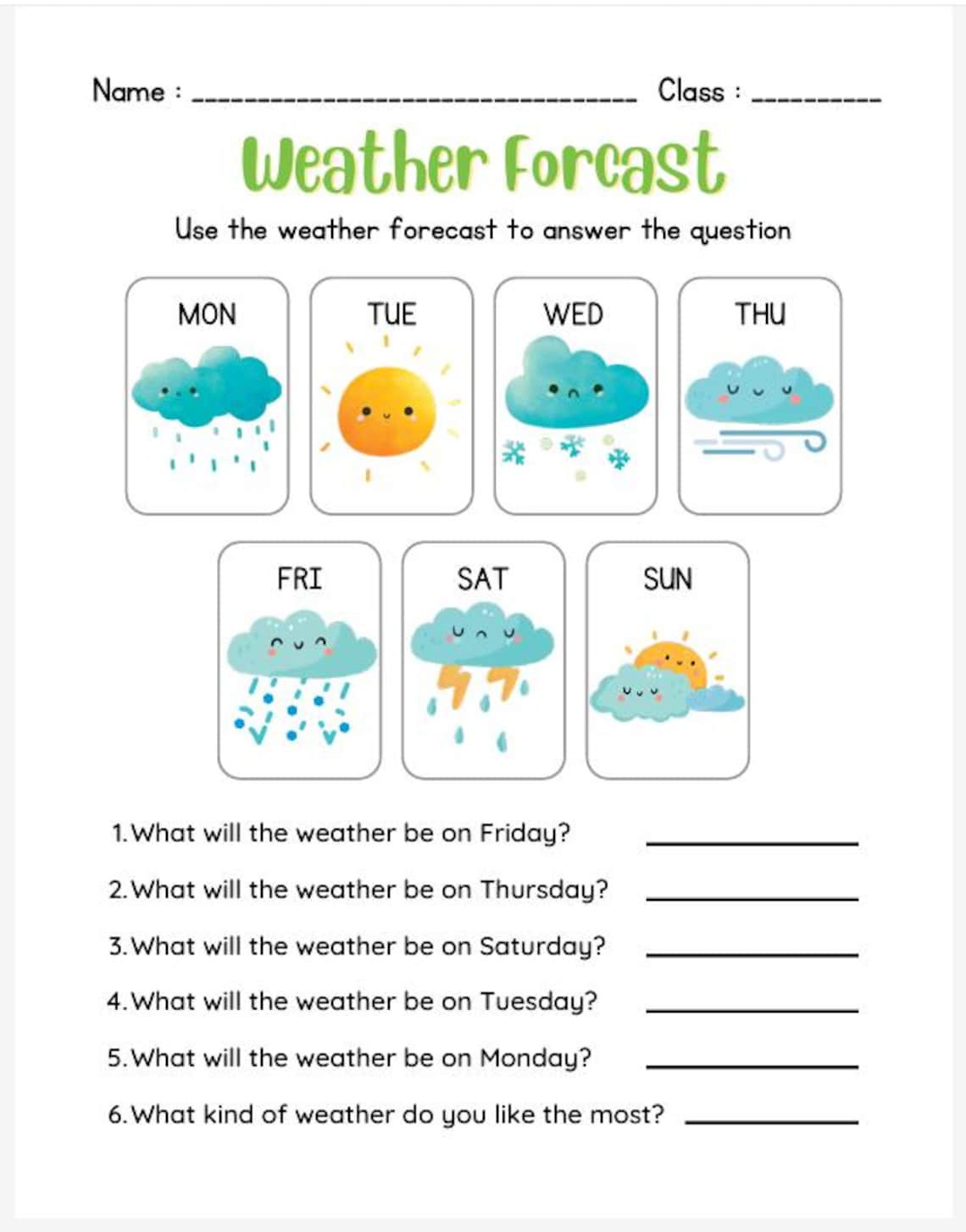 Weather Wonders: Exploring Seasons and Temperatures - A Fun Workbook ...