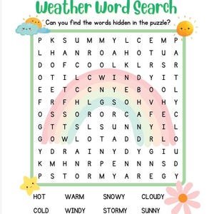 Weather Wonders: Exploring Seasons and Temperatures - A Fun Workbook ...