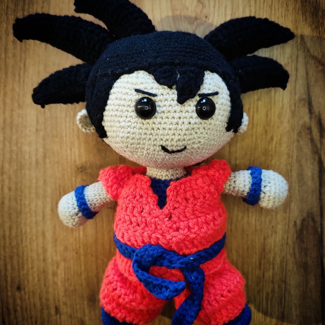 Pattern Crochet Goku - Etsy