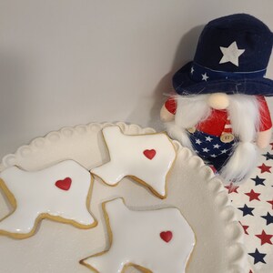 Texas State Sugar Cookies - Custom Party Favors - Etsy