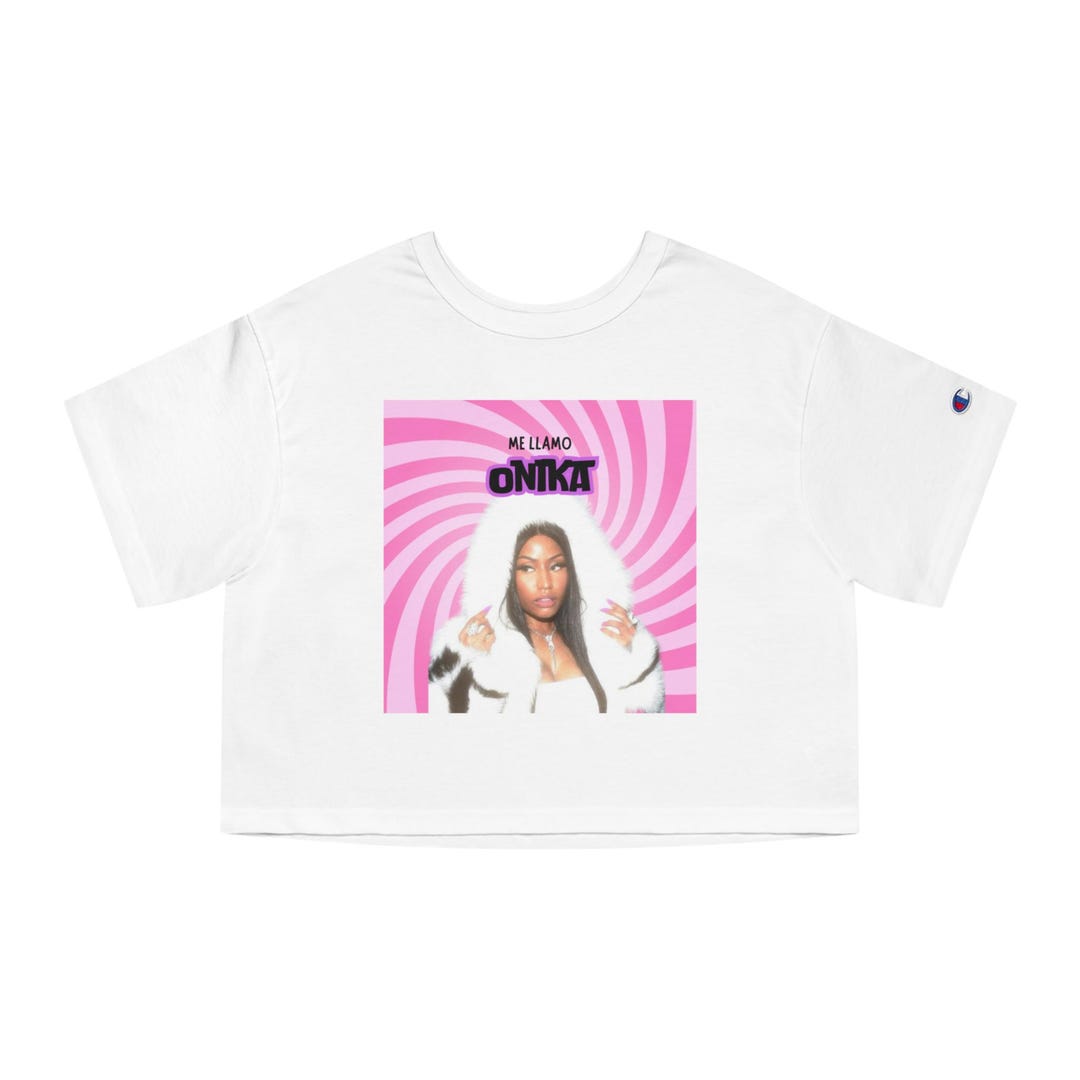 Nicki Minaj Cropped T-shirt, Nicki Minaj Crop Top, Female Rap Graphic ...