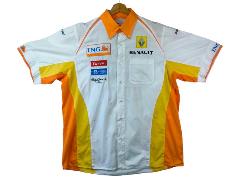 Vintage Renault ING Formula One F1 Team Motorsports Rare Pit Crew ...