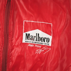 Vintage Alain Prost Marlboro World Championship Team F1 Formula One ...