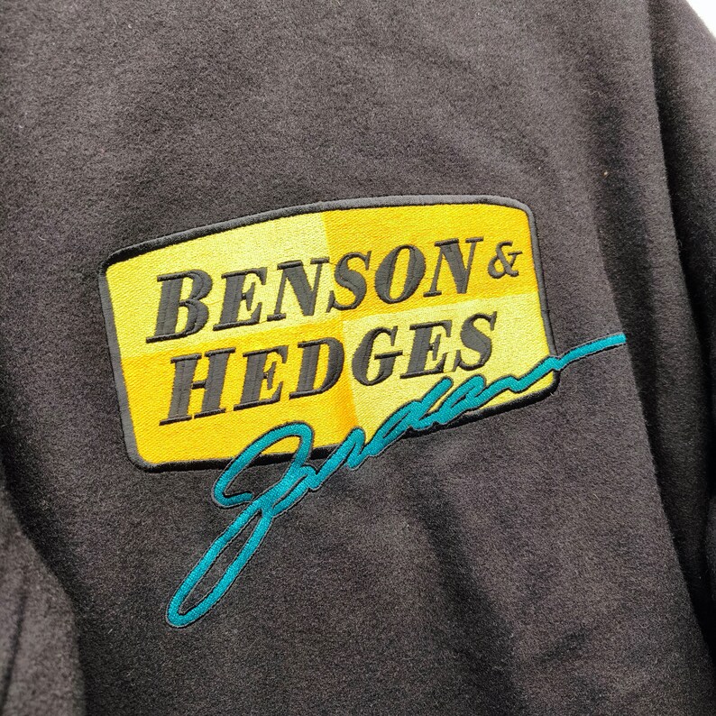 Vintage Jordan Benson & Hedges F1 Formula One Motorsports Racing Retro ...