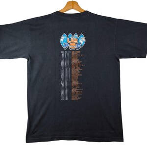 Vintage U2 Popmart Tour 1997 Rock Band T Shirt Polygram Made in USA ...