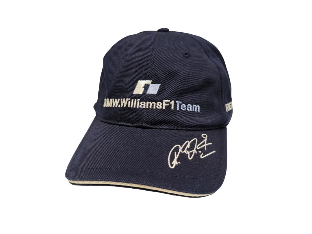 BMW Williams F1 Team Ralf Schumacher Embroided Signature / Autograph ...