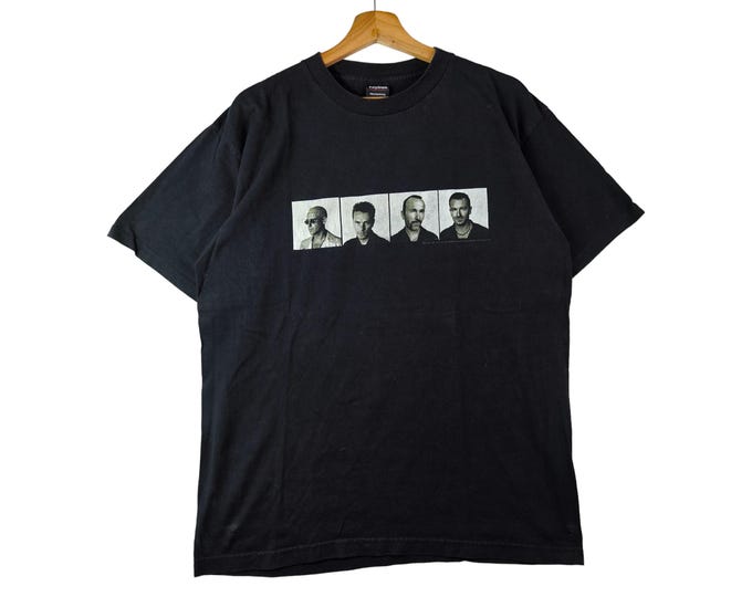 Vintage U2 Popmart Tour 1997 Rock Band T Shirt Polygram Made in USA ...