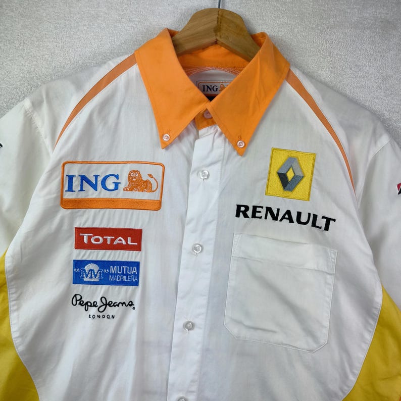Vintage Renault ING Formula One F1 Team Motorsports Rare Pit Crew ...