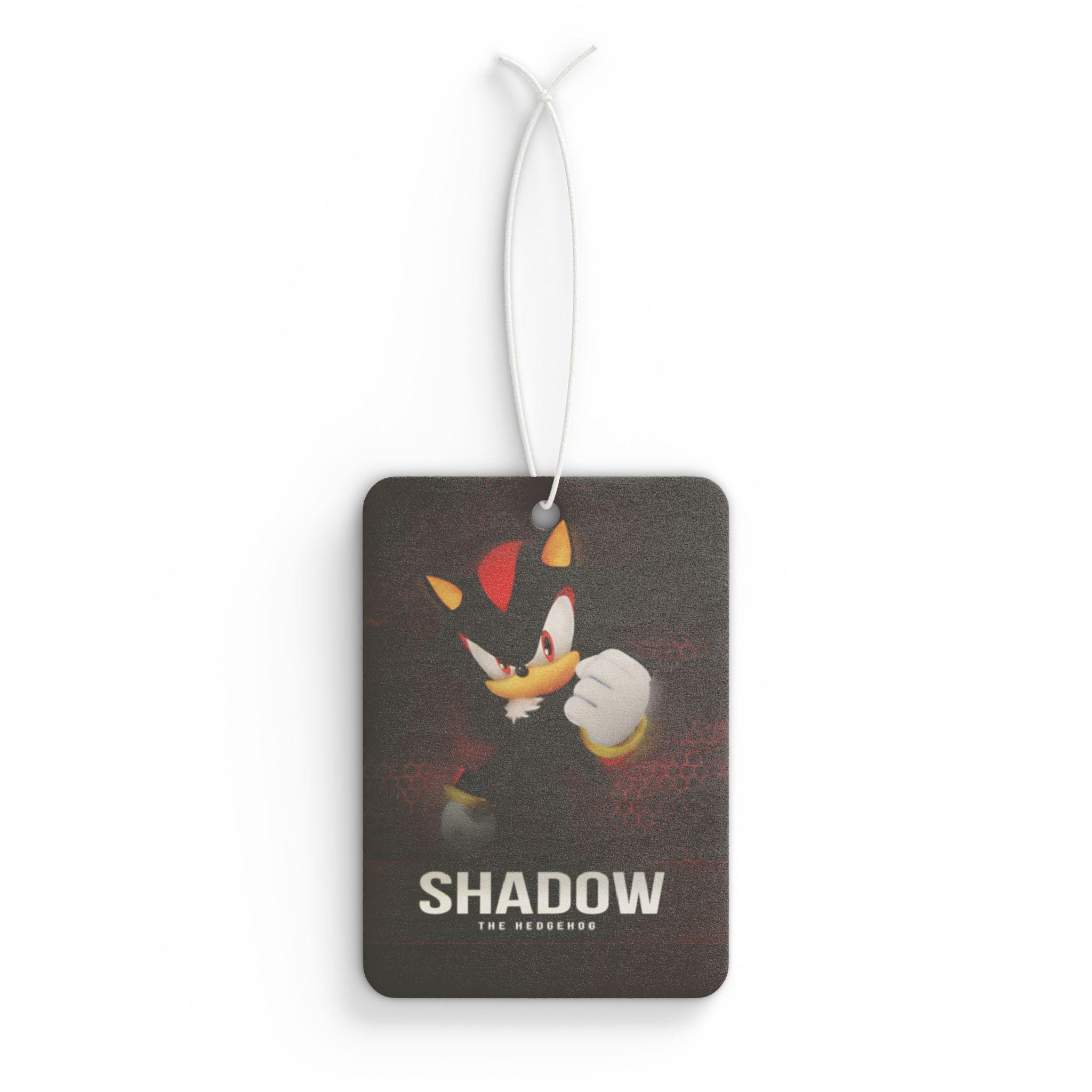 Shadow the Hedgehog Car Air Freshener: Double-sided Design, Long ...