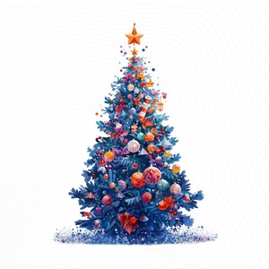 Christmas Tree Clipart Bundle,trees PNG,10 High Quality Illustration ...