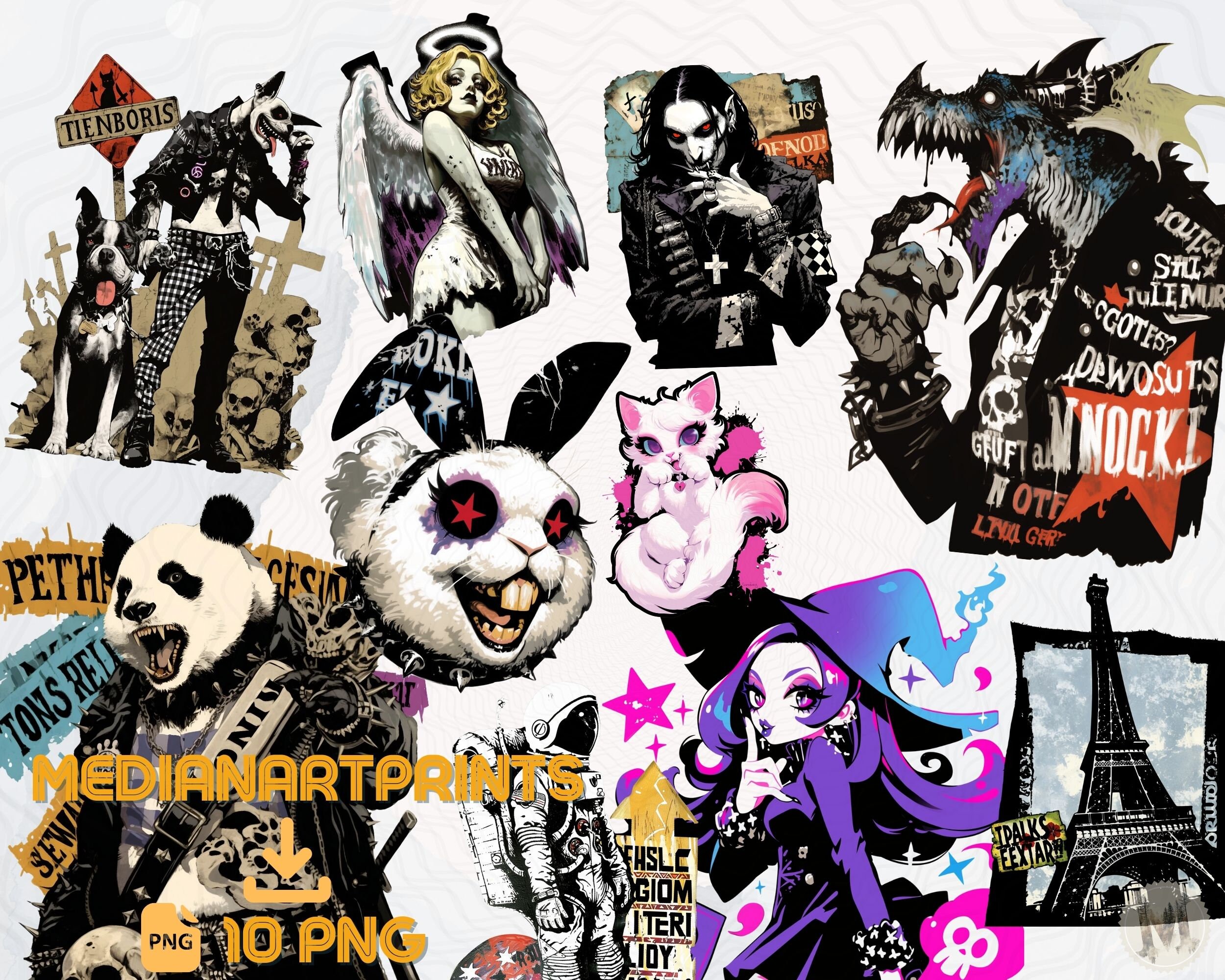 Ai Art-vol4,clipart,transparent 10PNG and 10JPG Bundle,free A Style ...