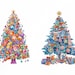 Christmas Tree Clipart Bundle,trees PNG,10 High Quality Illustration ...