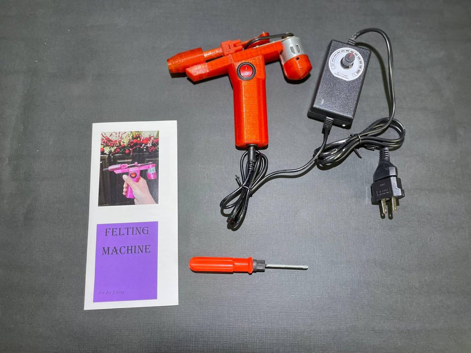 Felt Machine With 1-5 Needles and Speed Control Automatic Felting ...