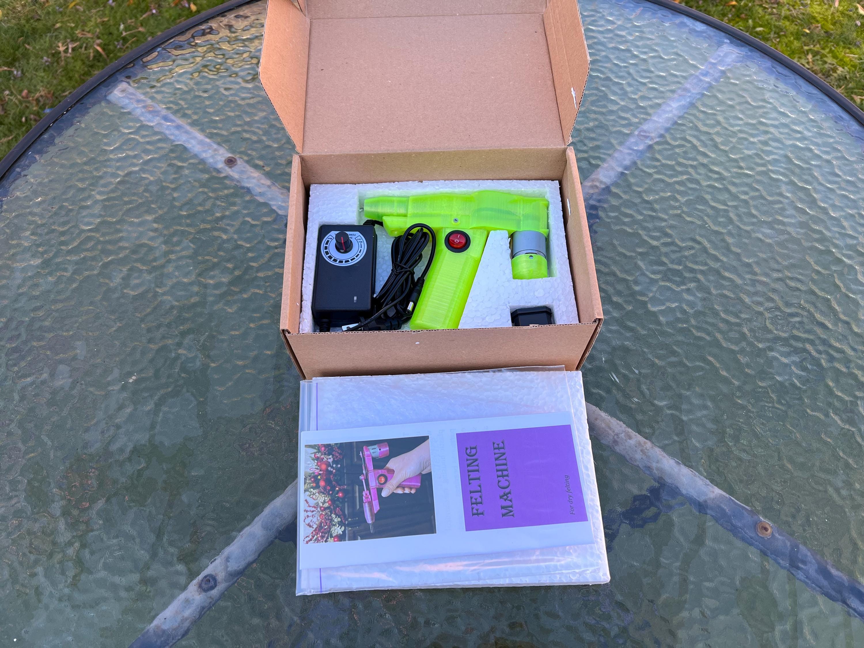 Felt Machine With 1-5 Needles and Speed Control Automatic Felting ...