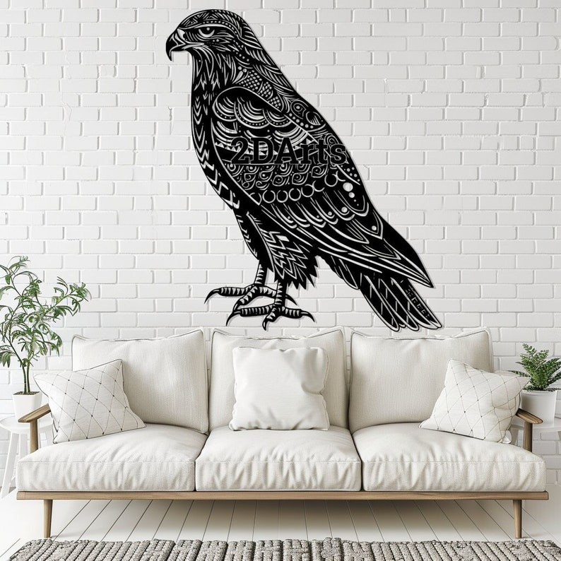 Hawk SVG & STL Design Files for 3D Printing, Laser Cutting, Plotting ...
