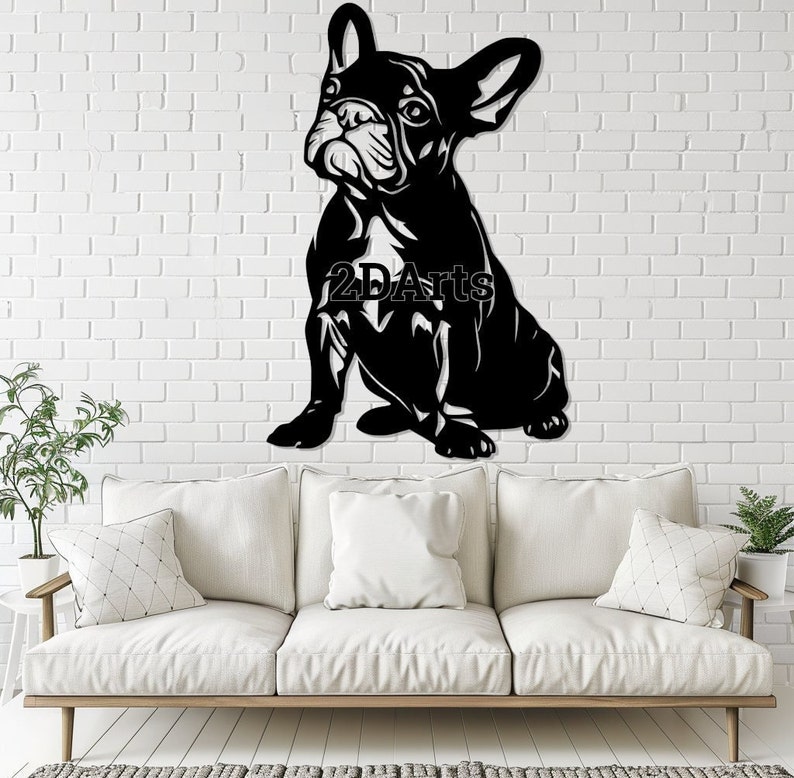 Frenchie SVG & STL Design Files for 3D Printing, Laser Cutting ...