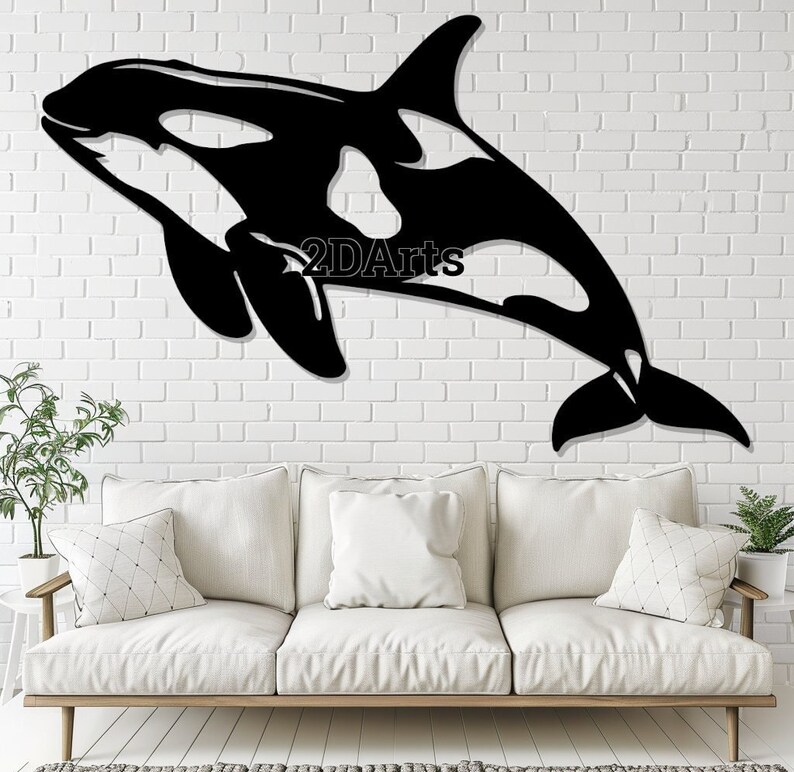 Orca SVG & STL Files for 3D Printing, Laser Cutting, DIY Crafts Digital ...