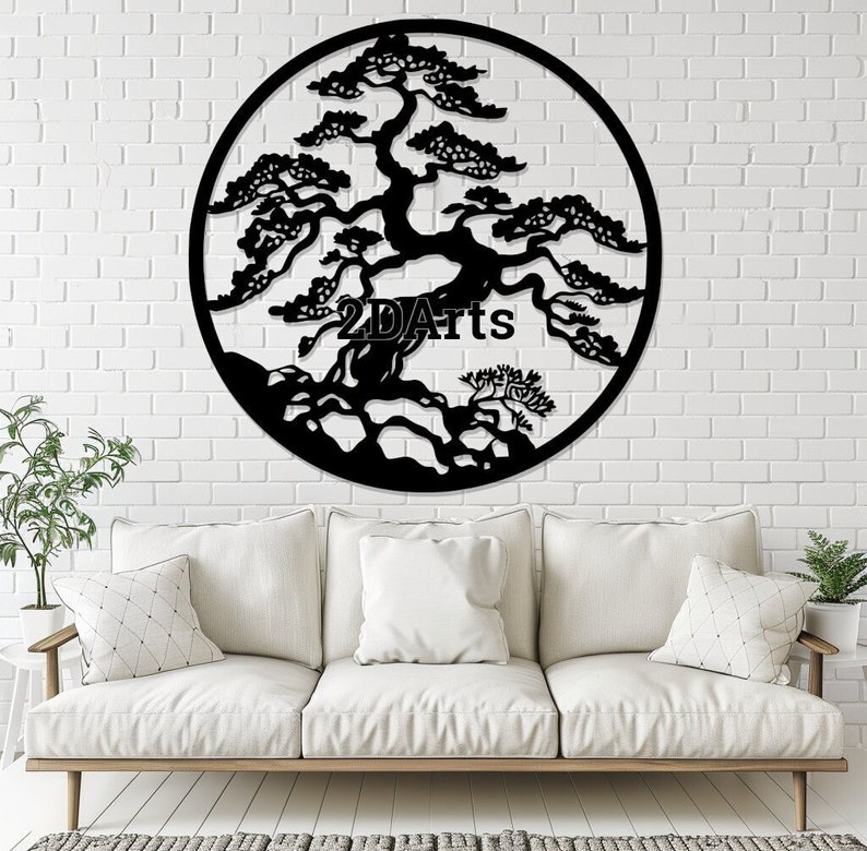 Bonsai Tree SVG & STL Files for 3D Printing, Laser Cutting, Plotting ...