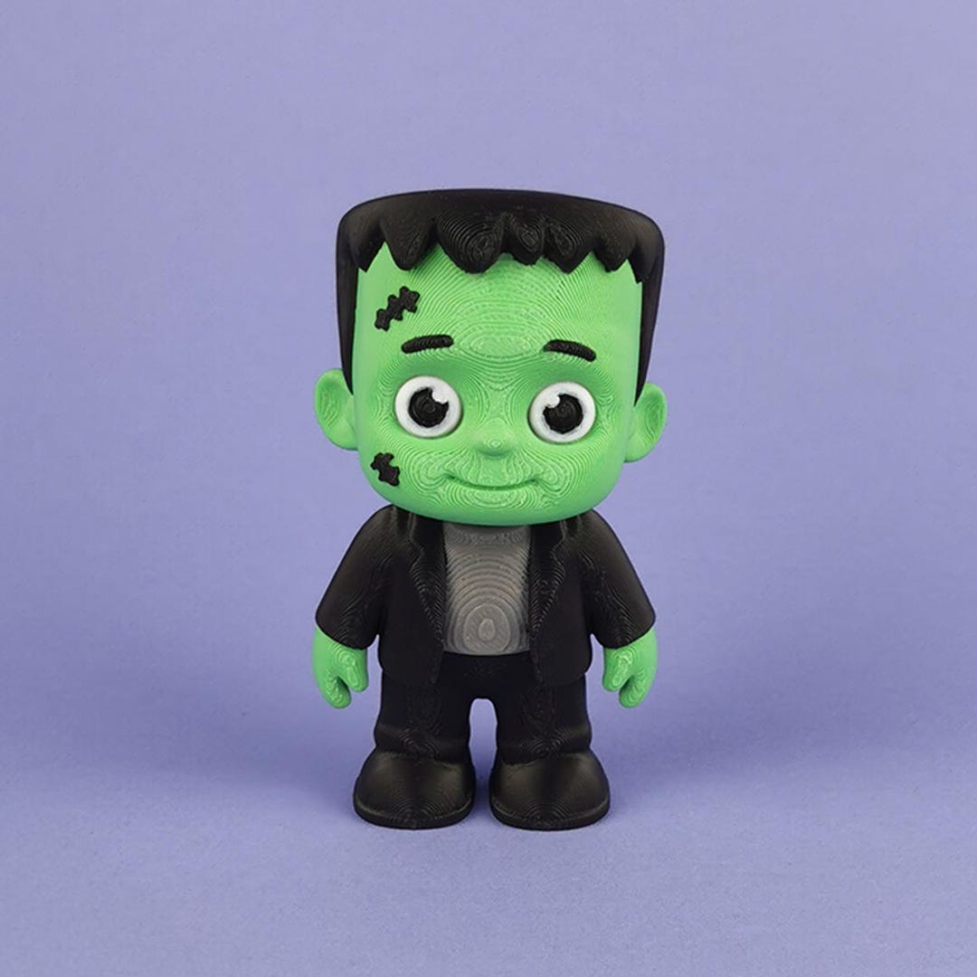 Flexi Frankenstein STL File: 3D Printing Remb Studios Print-in-place ...