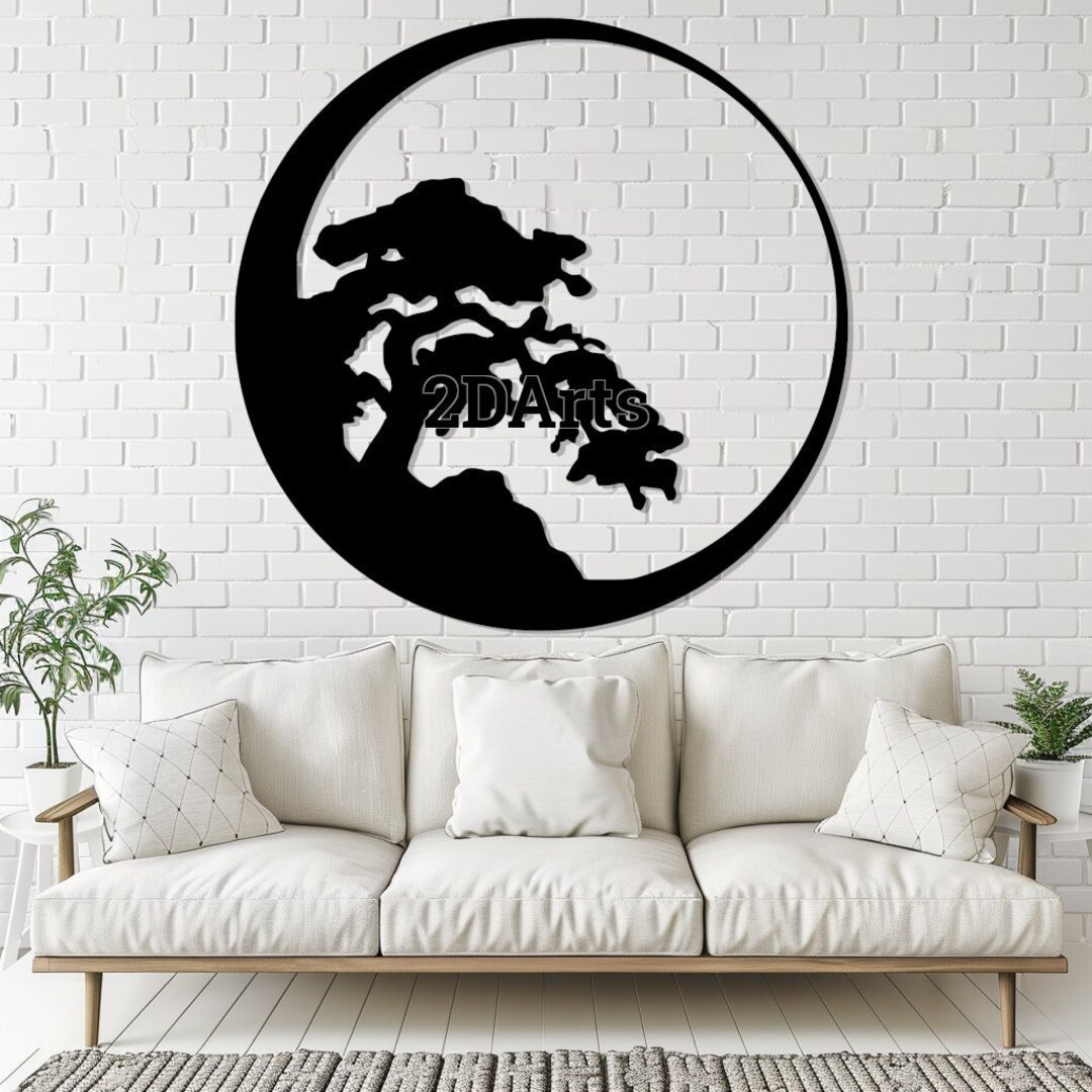 Bonsai Tree SVG & STL Files for 3D Printing, Laser Cutting, Plotting ...