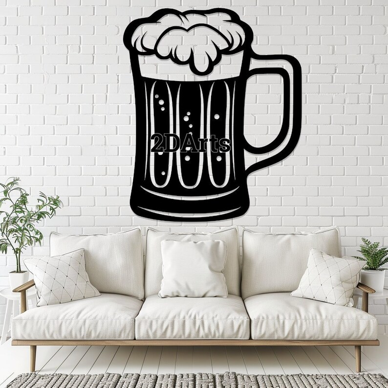 Beer SVG & STL Files 2D Digital Design for Crafts Brew Clipart for DIY ...