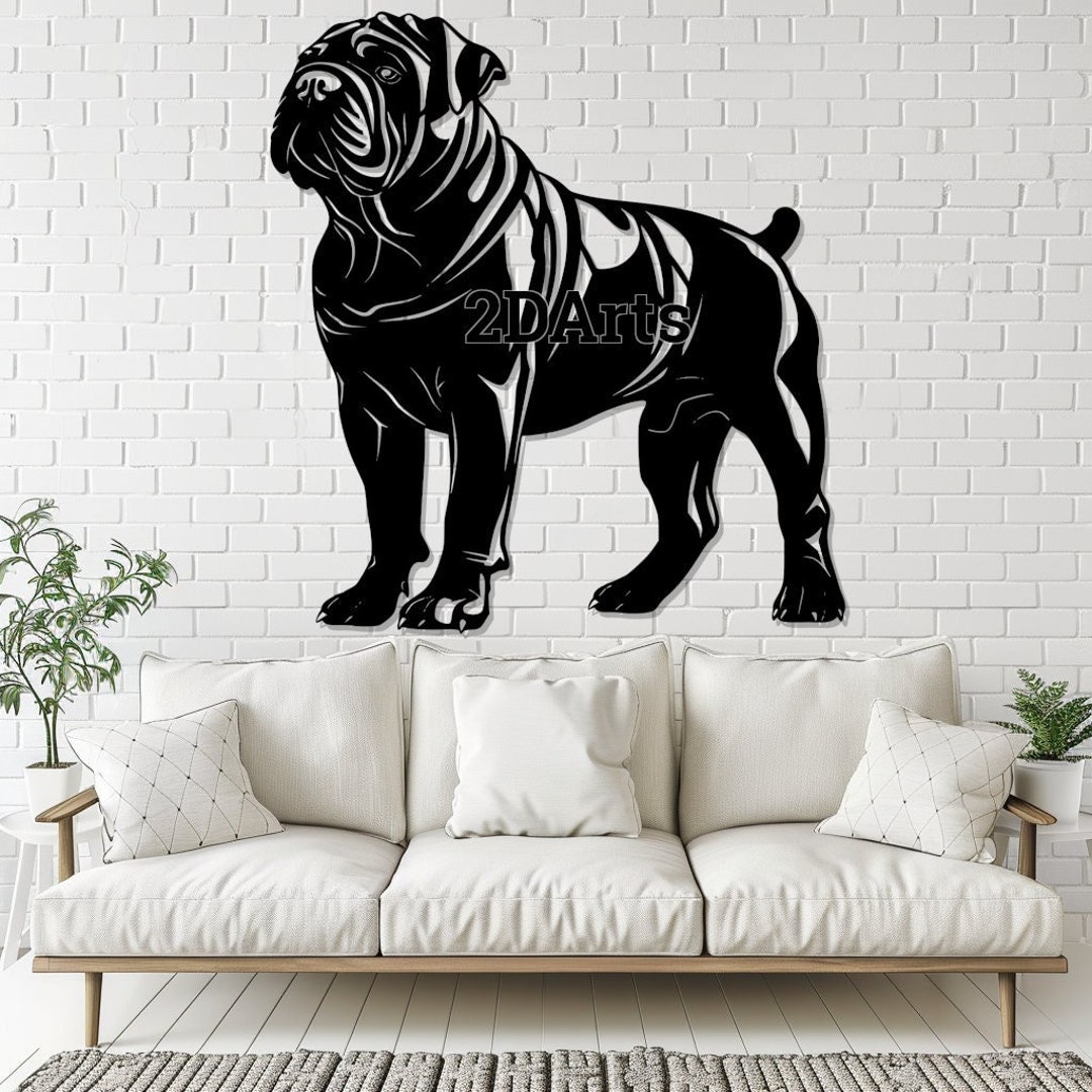 Shar Pei 2D Design SVG & STL Files for 3D Printing, Laser Cutting ...