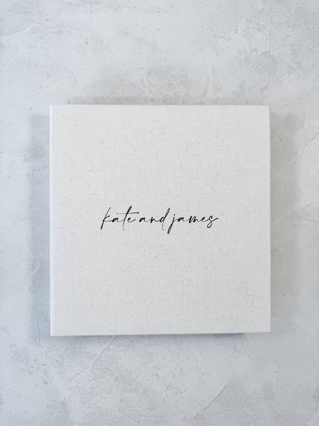 Personalised Wedding Album, Custom Wedding Photo Album Book, Wedding ...